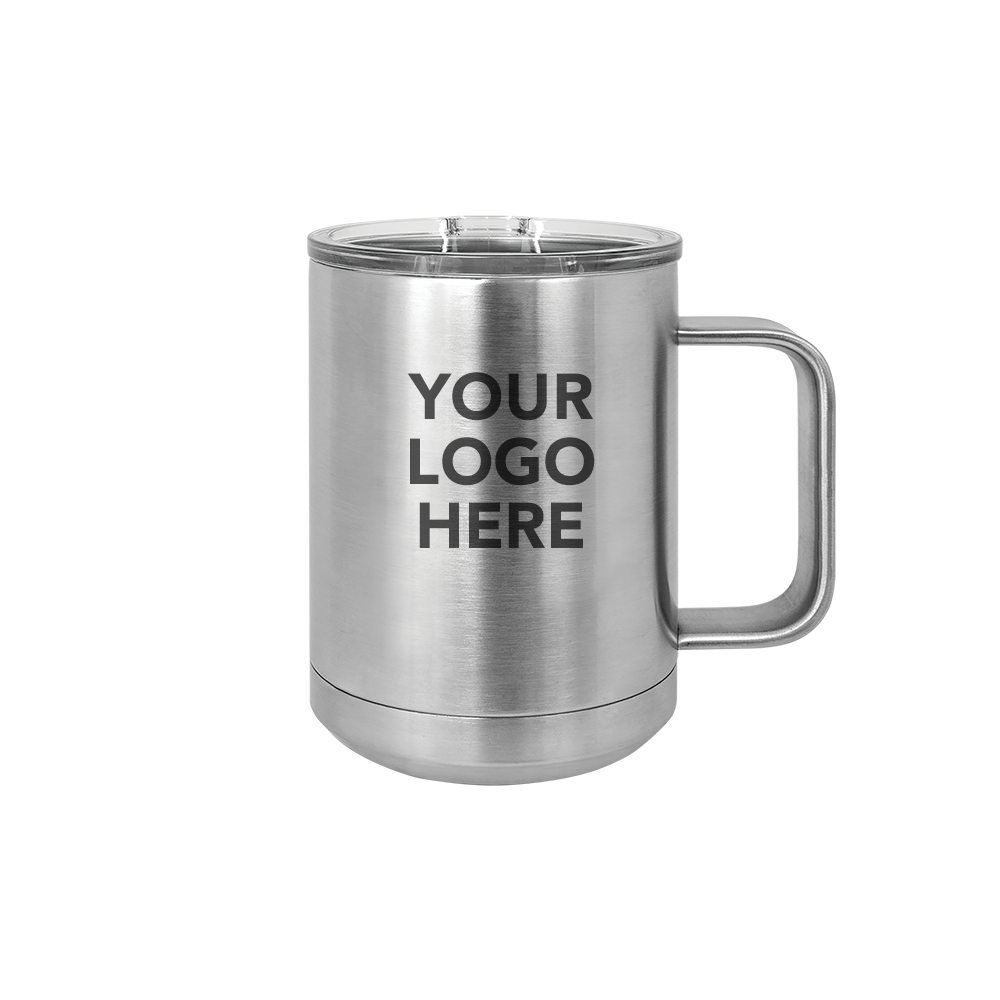 15 oz. Custom Engraved Coffee Tumbler – Awesome Tumblers
